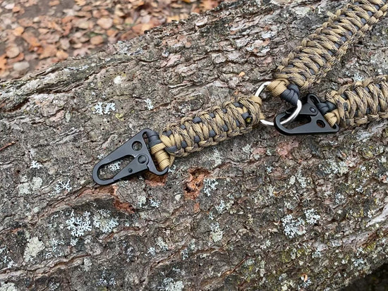 Custom Paracord Single Point Sling, Adjustable, Double Cobra Weave ...