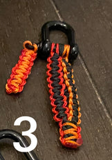 Custom Shackle Keychain – North Creek Paracord