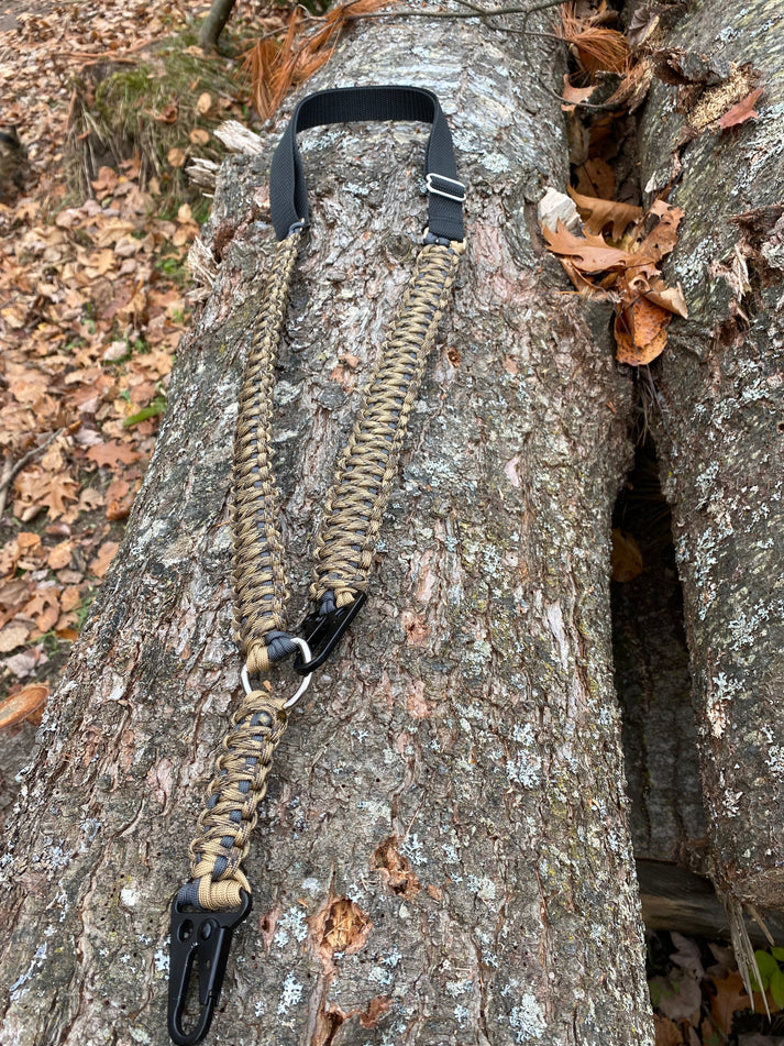 Custom Paracord Single Point Sling, Adjustable, Double Cobra Weave ...